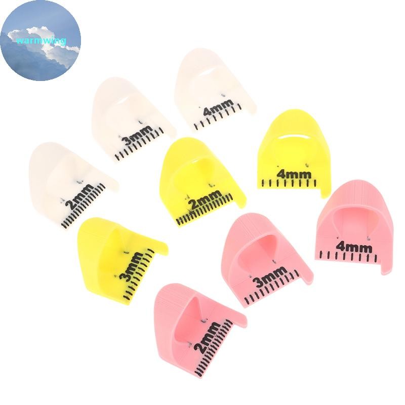 Warmwing 3 ชิ้น DIY มือจักรเย็บผ้า Finger Protector บ้านเย็บขอบ Lockstitch เย็บลายฉลุอุปกรณ์ ...