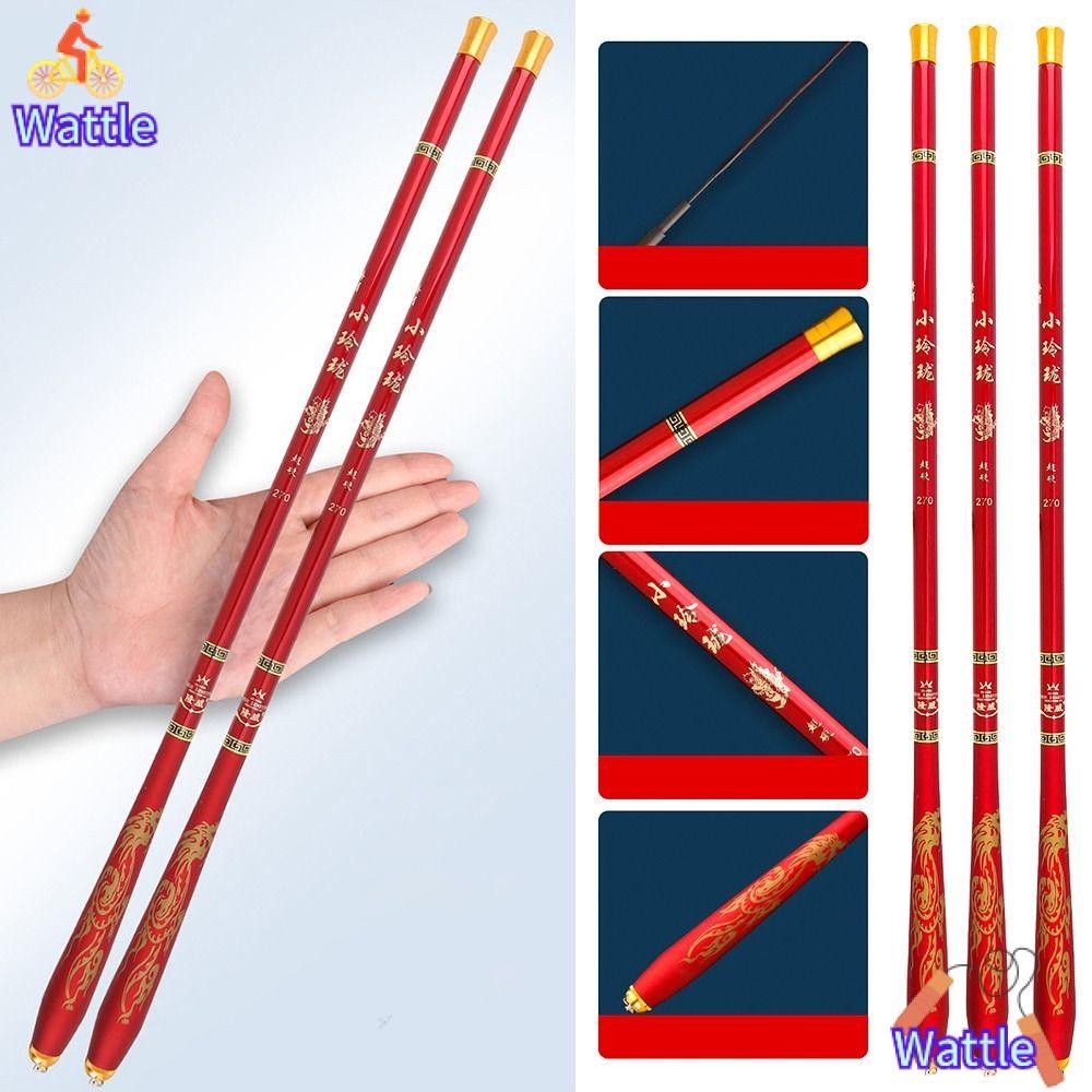 WATTLE Ultralight Fishing Rod ออกแบบมือจับแบบฟีดเดอร์ ใช้วัสดุคาร์บอนไฟ ...