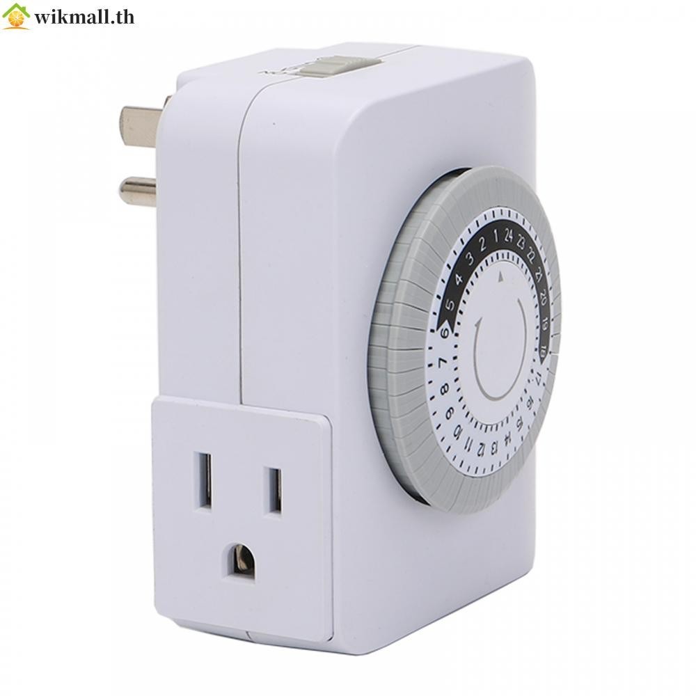 【WIK】Mechanical Timer Indoor Plug-in Timer AC120V Electric Wall Timer ...