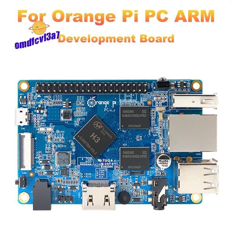 omdfcvl3a7For Orange Pi PC Arm Development Board H3 1GB DDR3 4 Core 1.6G เปิดแหล่ง Run Android4 ...