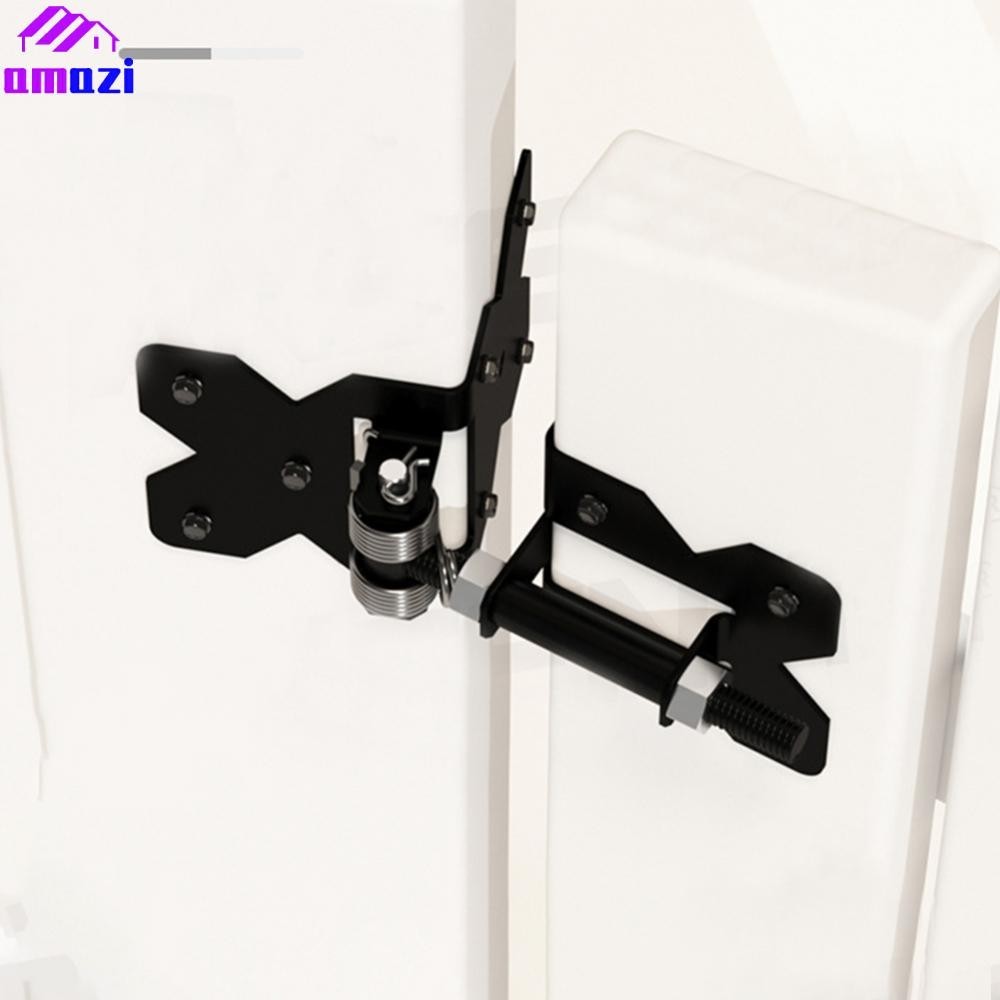 【AMZ】Adjustable Heavy Duty Gate Hinges Self Closing Gate Hardware ...
