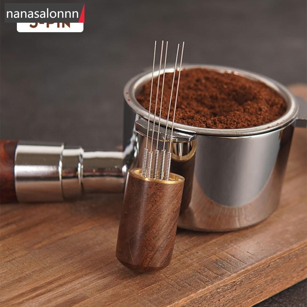 Nanasn| 304 สแตนเลสสตีลผงกาแฟ Tamper เข็ม Espresso Powder Stirrer ...