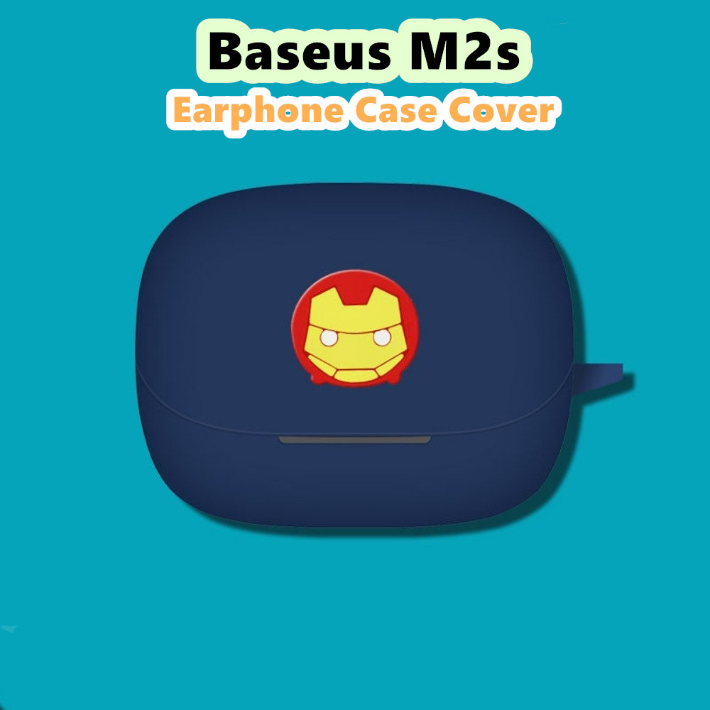 คุณภาพสูง สําหรับ Baseus M2s Case นวัตกรรมการ์ตูนซิลิโคนอ่อนนุ่มหูฟัง ...