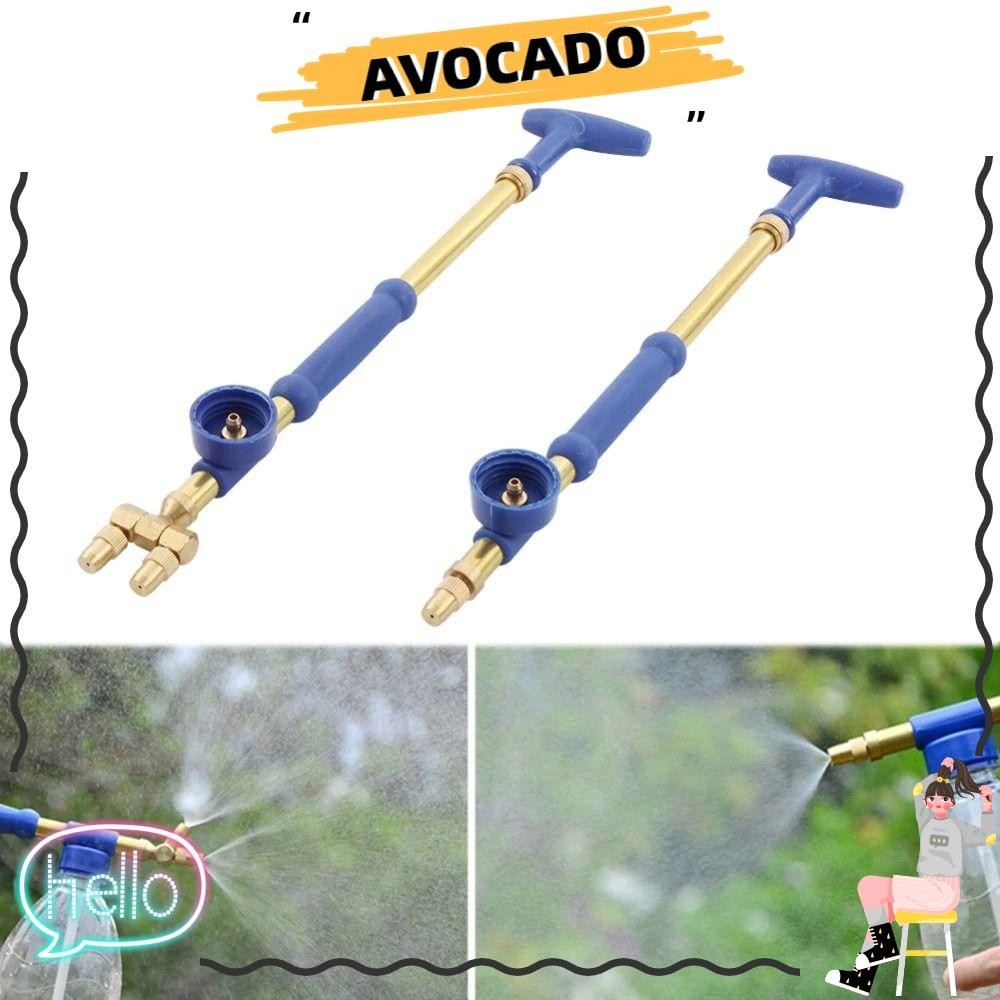 Avocar Atomizing Misting หัวฉีด,เดี่ยว/คู่หัว Push-pull ชลประทาน Sprayers,ปรับทองเหลืองแรงดันสูง ...