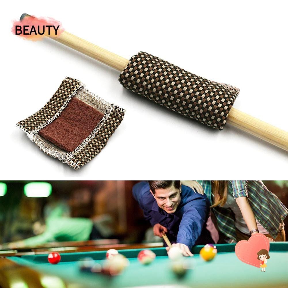 Beauty บิลเลียดคิวเช็ดผ้า, Burnishe Maintenance Pool Snooker Cue ทํา ...