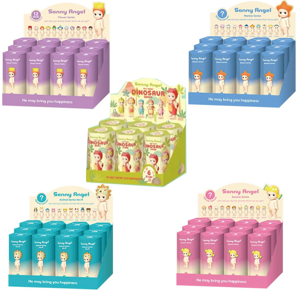 Sonny angel Ocean ขนมหวาน ไดโนเสาร์ สัตว์ 4 Series ของเล่นน่ารัก กล่อง ...