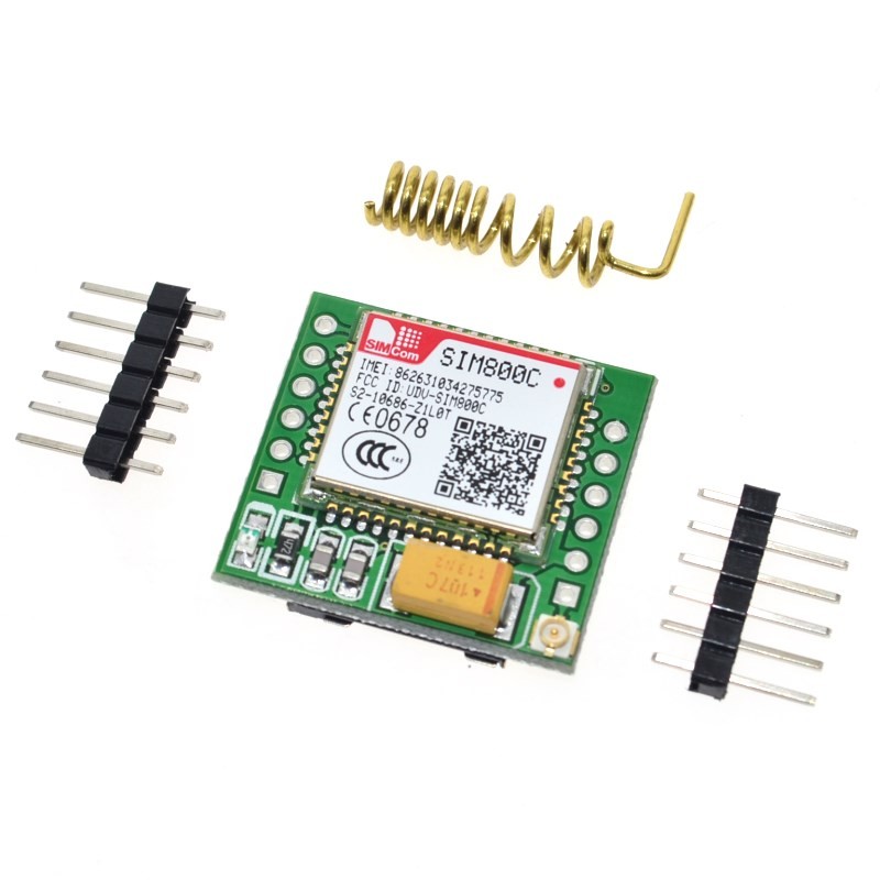Sim800c GSM GPRS โมดูลเปลี่ยน SIM800L SIM900A STM32 Microcontroller 51 ...