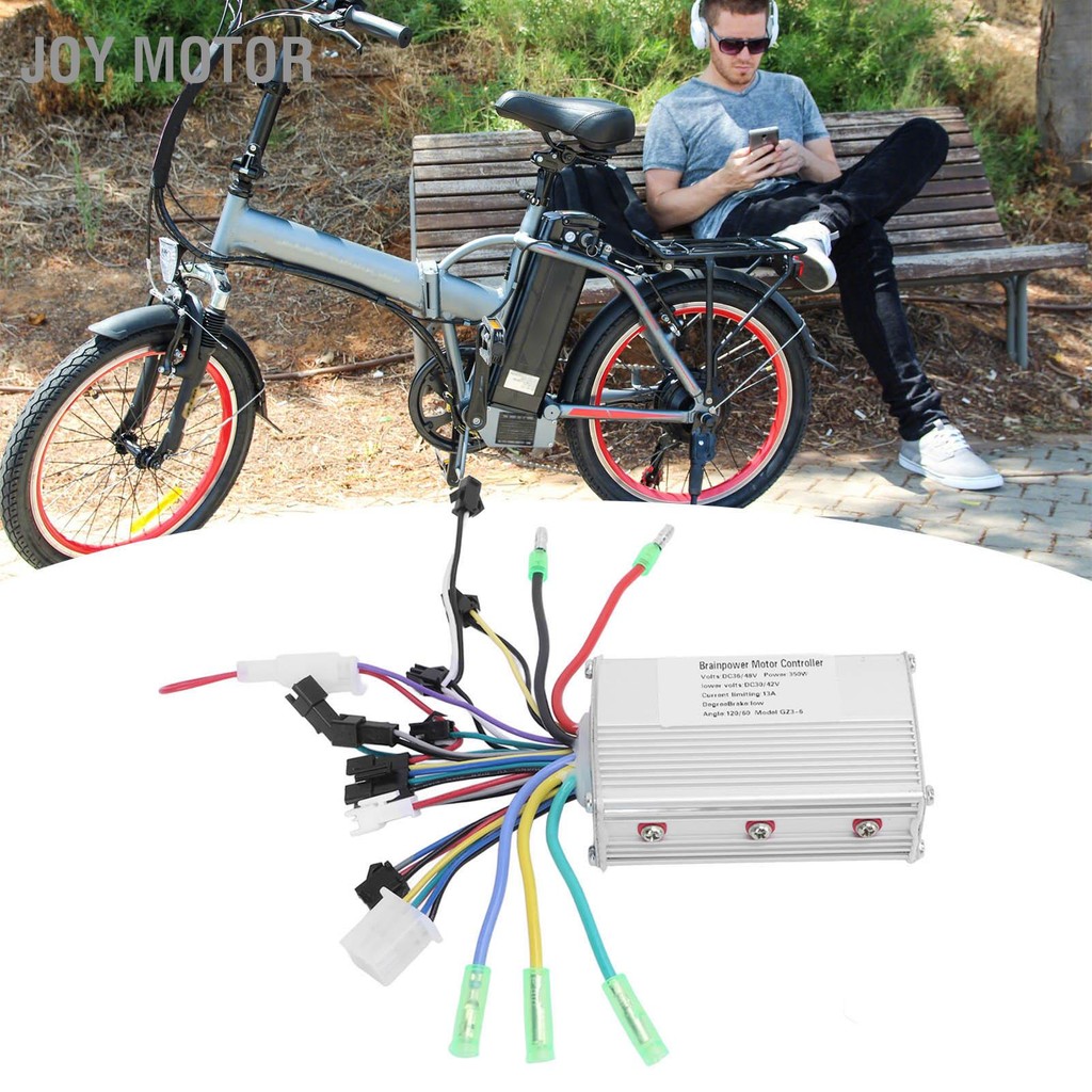 JOY Motor 350W 36V 48V มอเตอร์ความเร็วสูง Controller Thumb คันเร่ง LCD ...