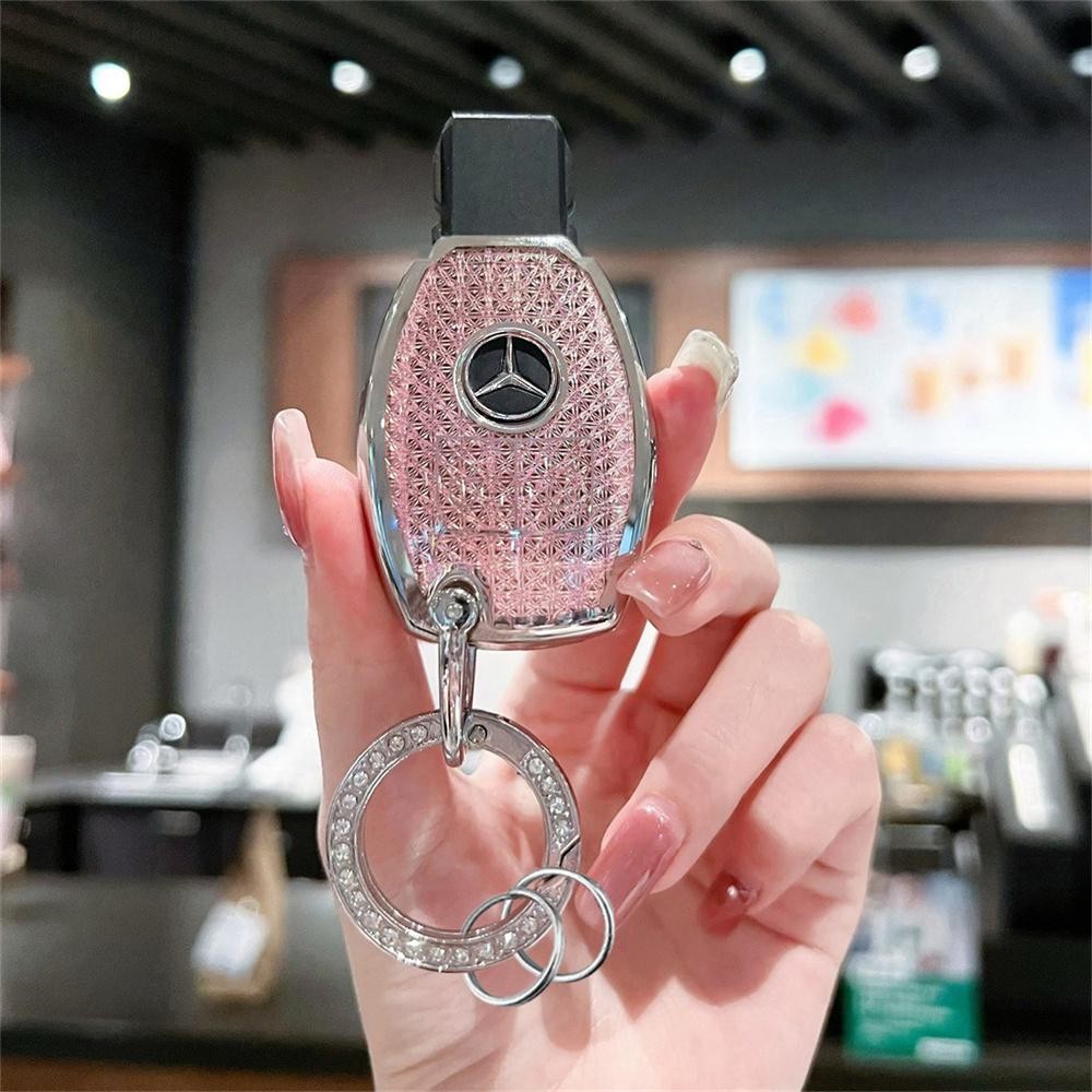 สวย TPU รถสมาร์ท Remote Key Case, Fit สําหรับ Mercedes Benz AMG CEMS ...