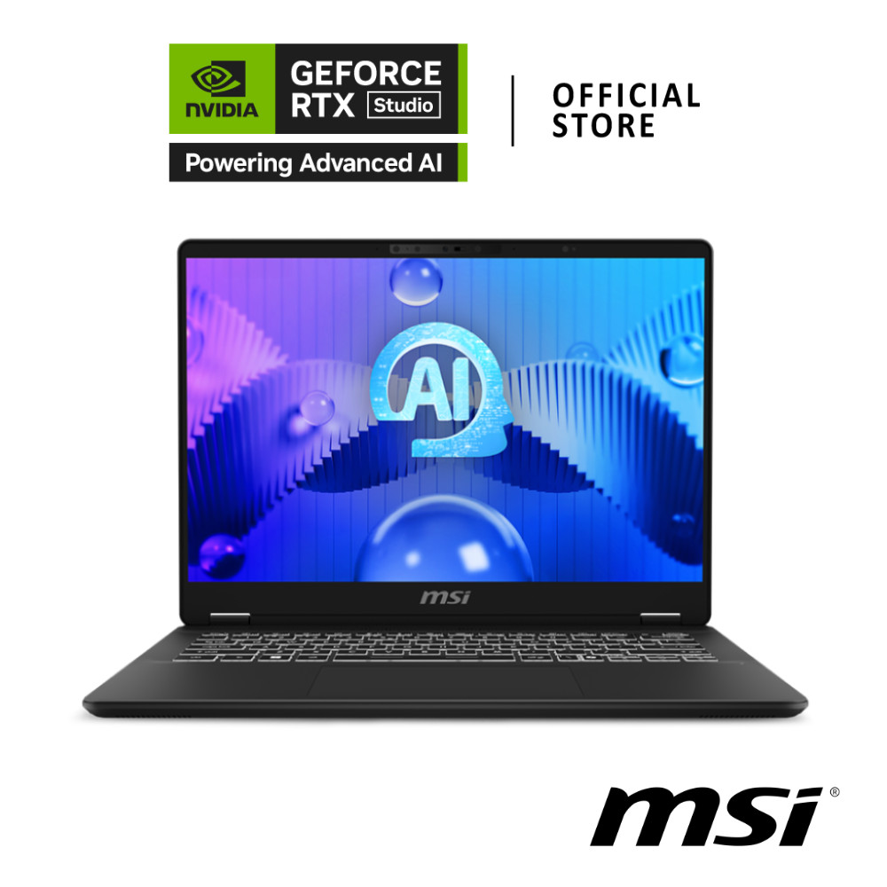 MSI PRESTIGE 14 AI STUDIO | NVIDIA® GeForce RTX™ 3050 | Intel® Core ...