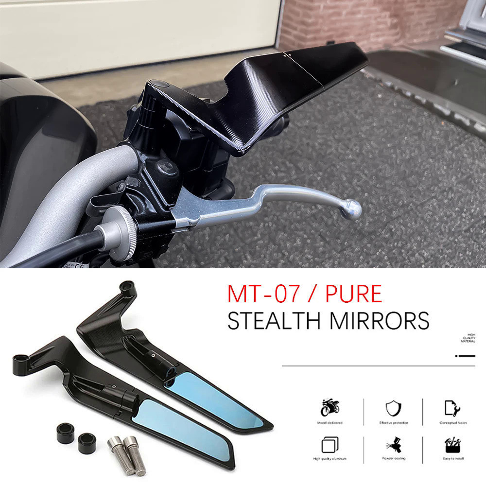 LQ MT-07 Accessories Motorcycle Rearview Mirror For Yamaha MT 07 MT07 ...