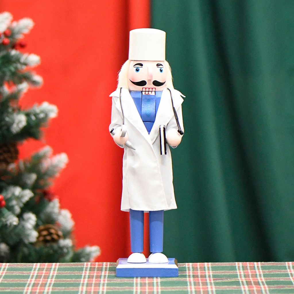[Tachiuwa21] Doctor Nutcracker ไม้ Nutcracker เครื่องประดับ 36 ซม. ...