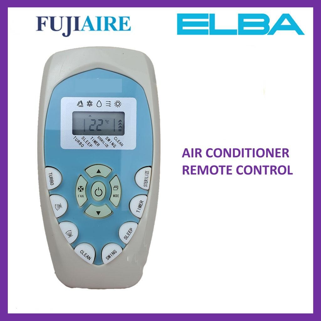 สําหรับ ELBA Furejiaire Air Cond Aircond รีโมทคอนโทรลเครื่องปรับอากาศ ...