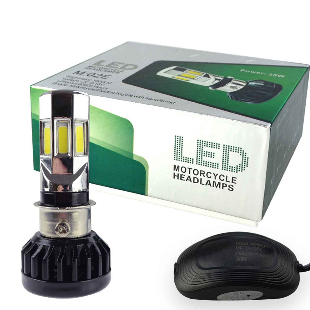 🔥🔥🔥 COD 6-Sided LED Bulb Motorcycle and Electric Vehicle Headlight ...