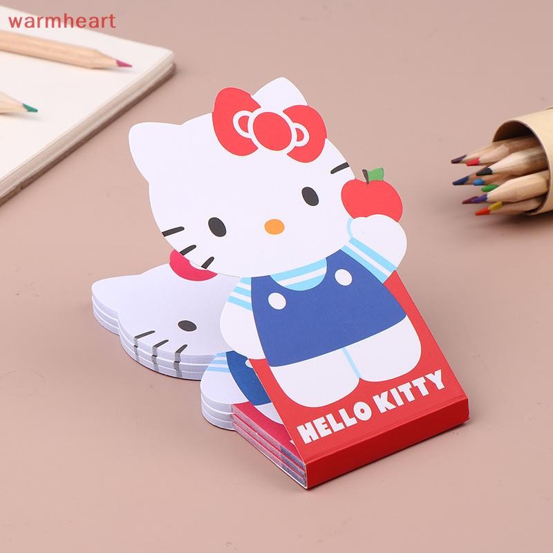 (warmheart) Hello Kitty Sticky Notes Pad Sanrio เครื่องเขียน Tab Memo ...