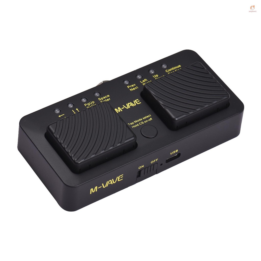 M-VAVE CUBE TURNER PRO ชาร์จไร้สายอัจฉริยะ MIDI ควบคุมเหยียบหน้า Turner ...