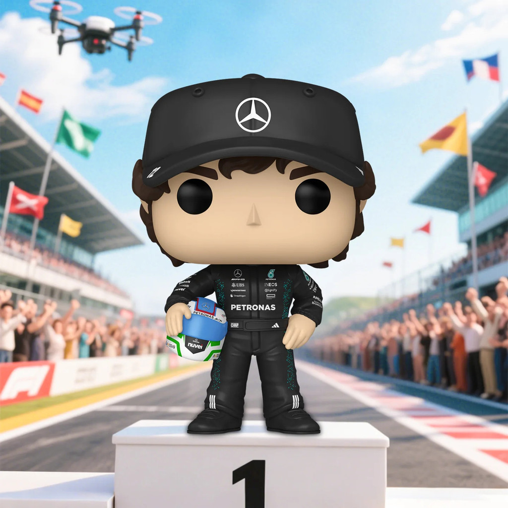 [NEW] Funko Pop Kimi Antonelli Action Figure Mercedes-amg Petronas F1 ...
