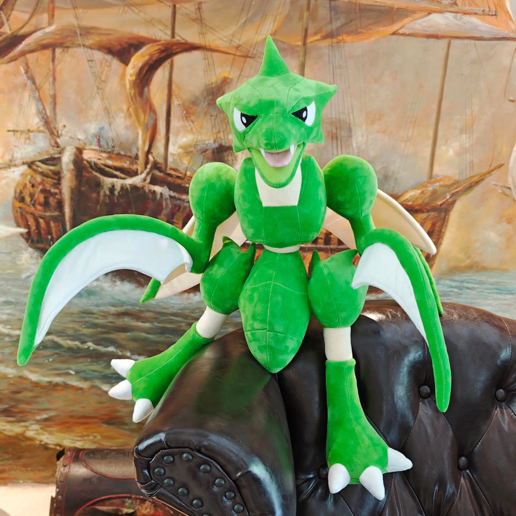 ยักษ์ 60 ซม. Scyther Plush ใหม่ 2025 Flying Mantis Pokémon ตุ๊กตาของ ...