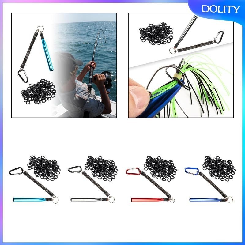 [dolity] Wacky Rig Tool ติดตั้งง่าย อุปกรณ์ตกปลา Wacky Kit | Shopee ...