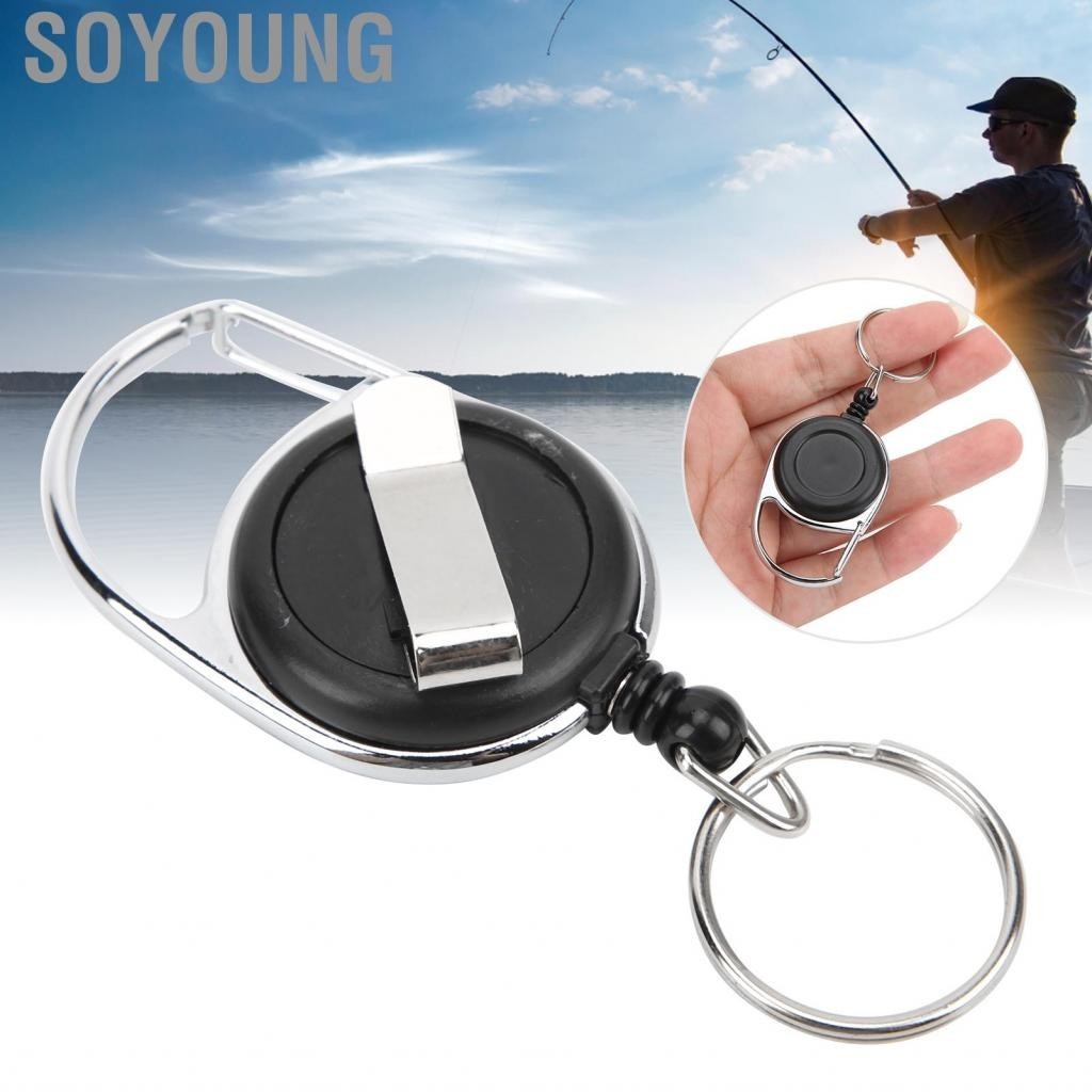 Soyoung Fly Fishing Retractor Retractable เครื่องมือลวดคลิป Angler GS ...