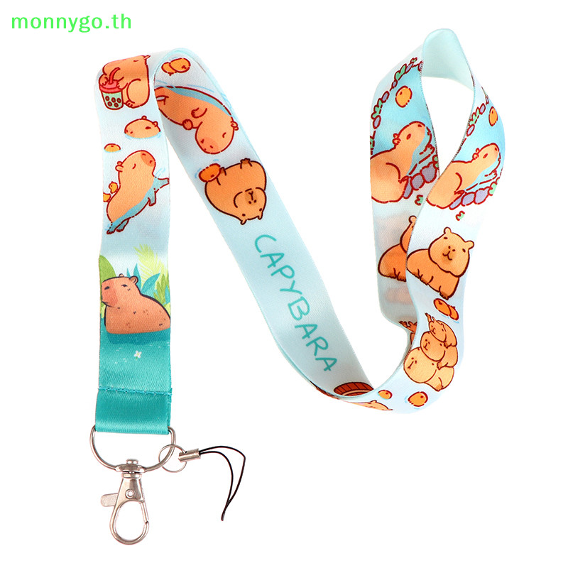 Monnygo น่ารัก Capybara โทรศัพท์ Lanyard สายคล้องคอ ID Card Badge ผู้ ...