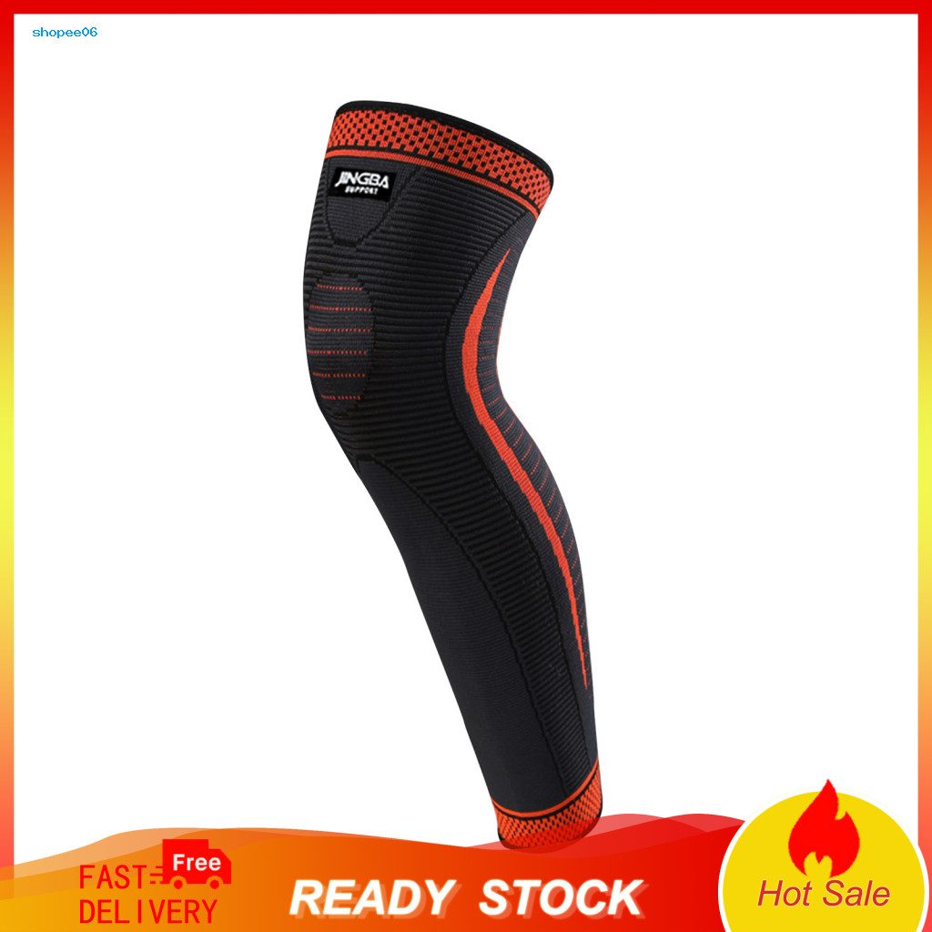 Setn 1 PC ขาเข่ารั้งยืดหยุ่นไนลอนนุ่มความเครียดบรรเทายาวขาเข่าสําหรับกีฬา | Shopee Thailand