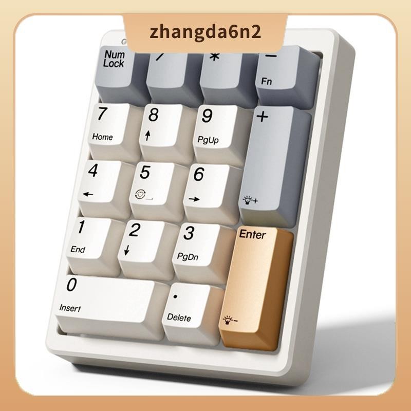 In Stock17 Keys Type C Wired Number Pad แป้นพิมพ์ตัวเลขแบบกลไก Numpad ...