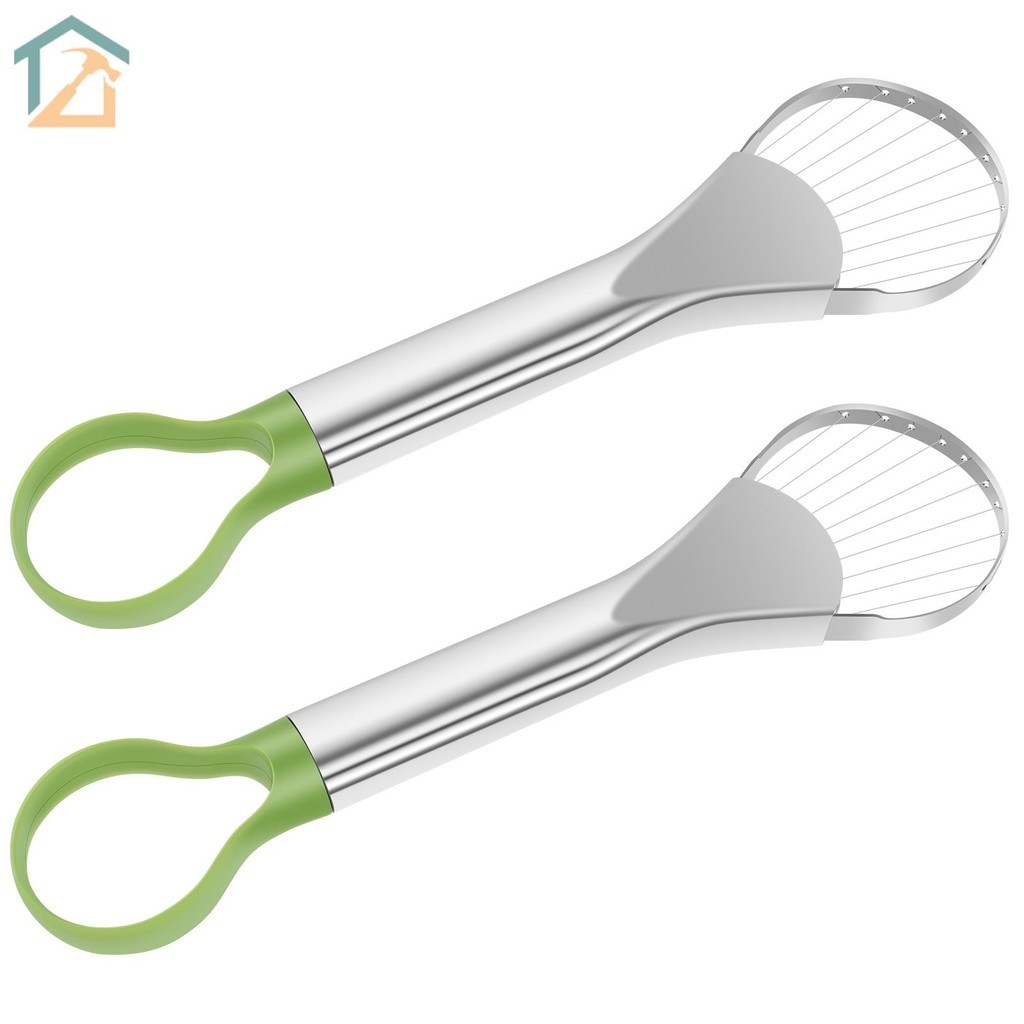 2 ชิ้น Avocado Pit Remover Incisive สแตนเลส Avocado เครื่องตัดเครื่องมื ...