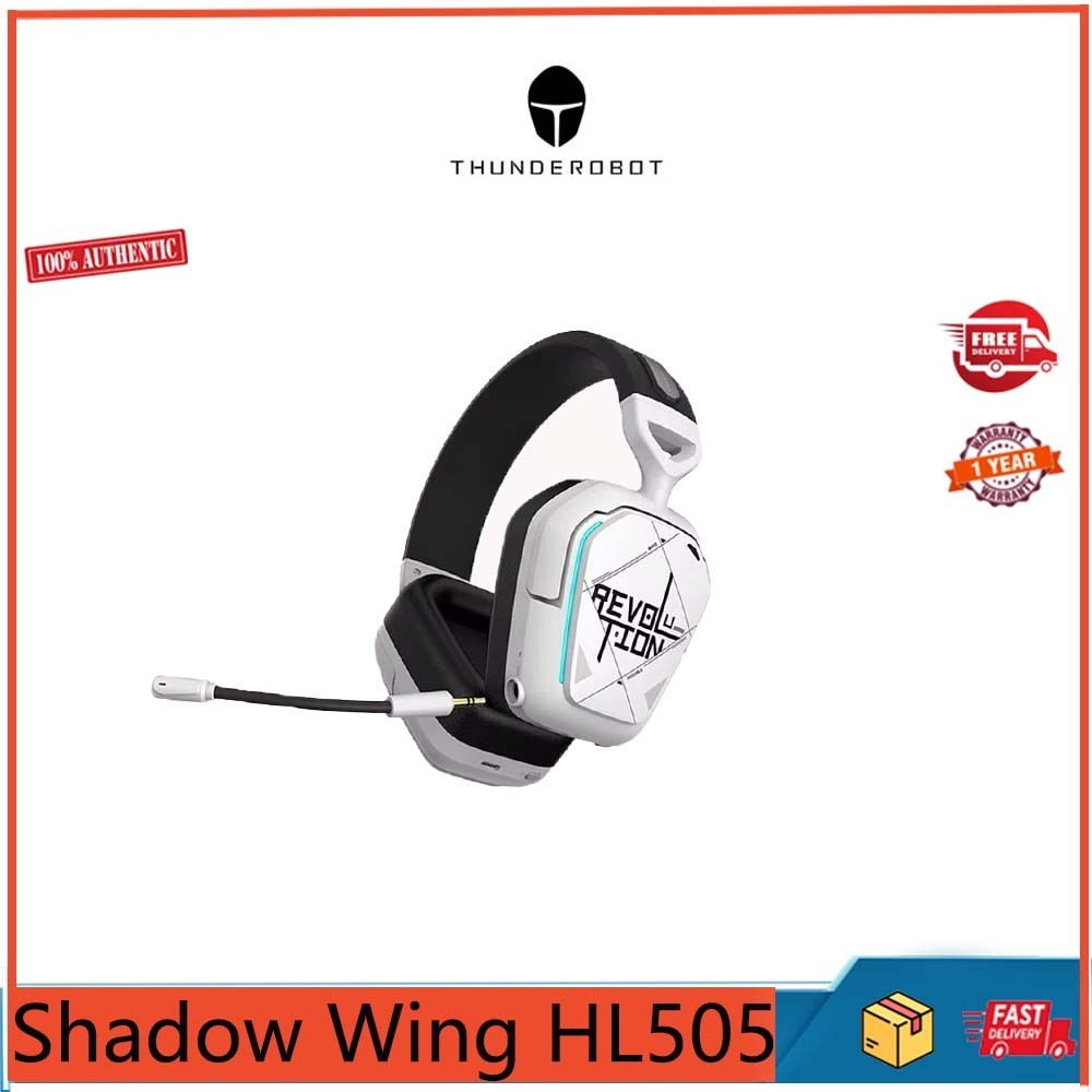 Thunderobot Shadow Wing HL505 ชุดหูฟังเกมไร้สาย/RGB การสอบจําลองที่สาม ...