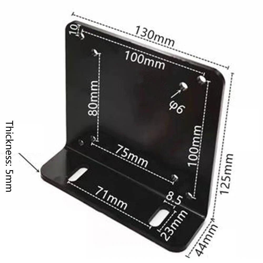 1pc เหล็กคาร์บอน L-Type Bracket Fix Racing Simulator Display Fixture ...