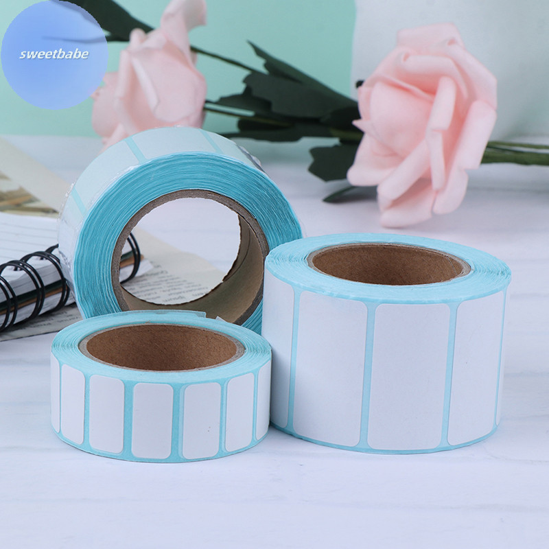 Sebabe 700 ชิ้น/ม้วนกาวฉลากความร้อนซูเปอร์มาร์เก็ตราคาป้ายเปล่าพิมพ์ ...