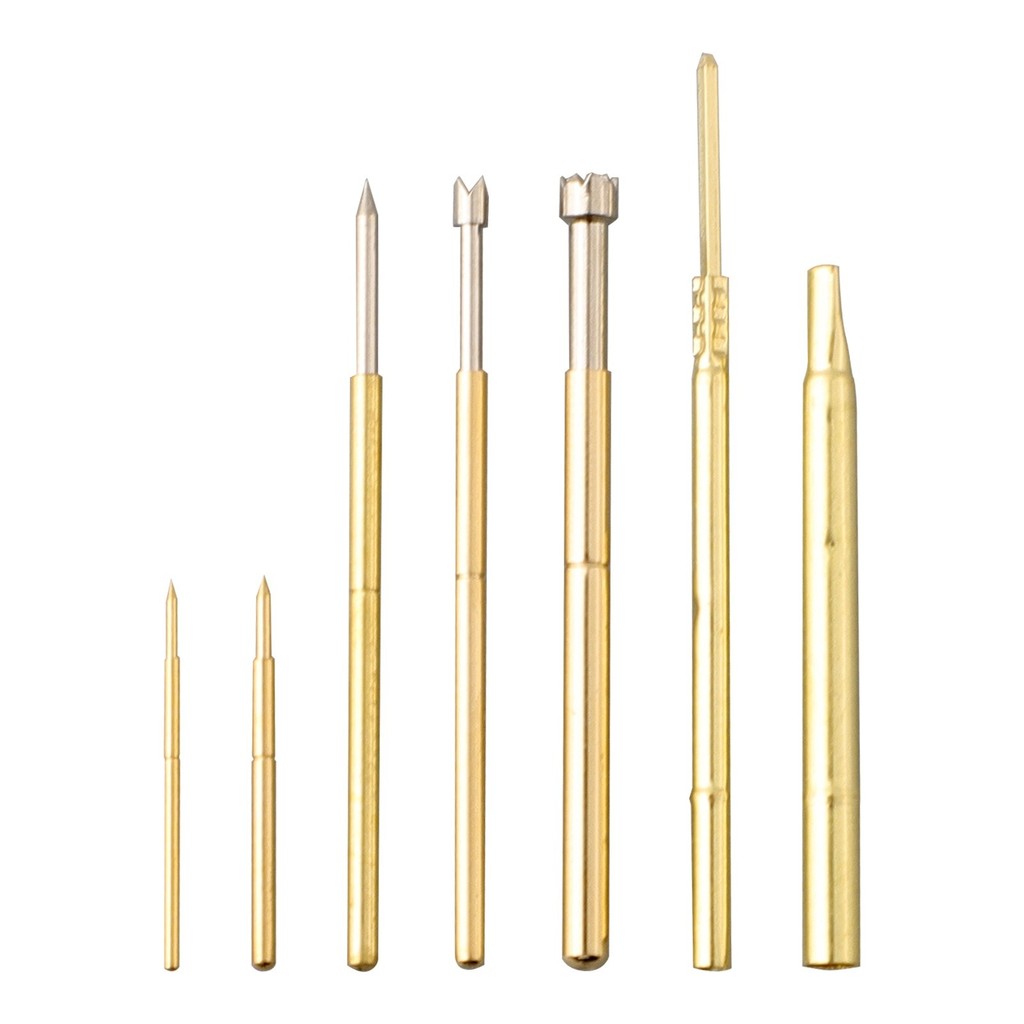 {bestshe 0823} 100x Dia 0.68mm-2.36mm Multiple Types Spring Test Probe ...