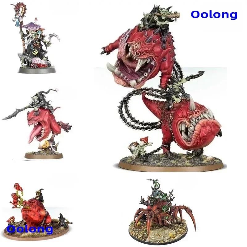 Gloomspite Gitz Arachnarok Spider / Webspinner Shaman Unpainted เรซิ่น ...