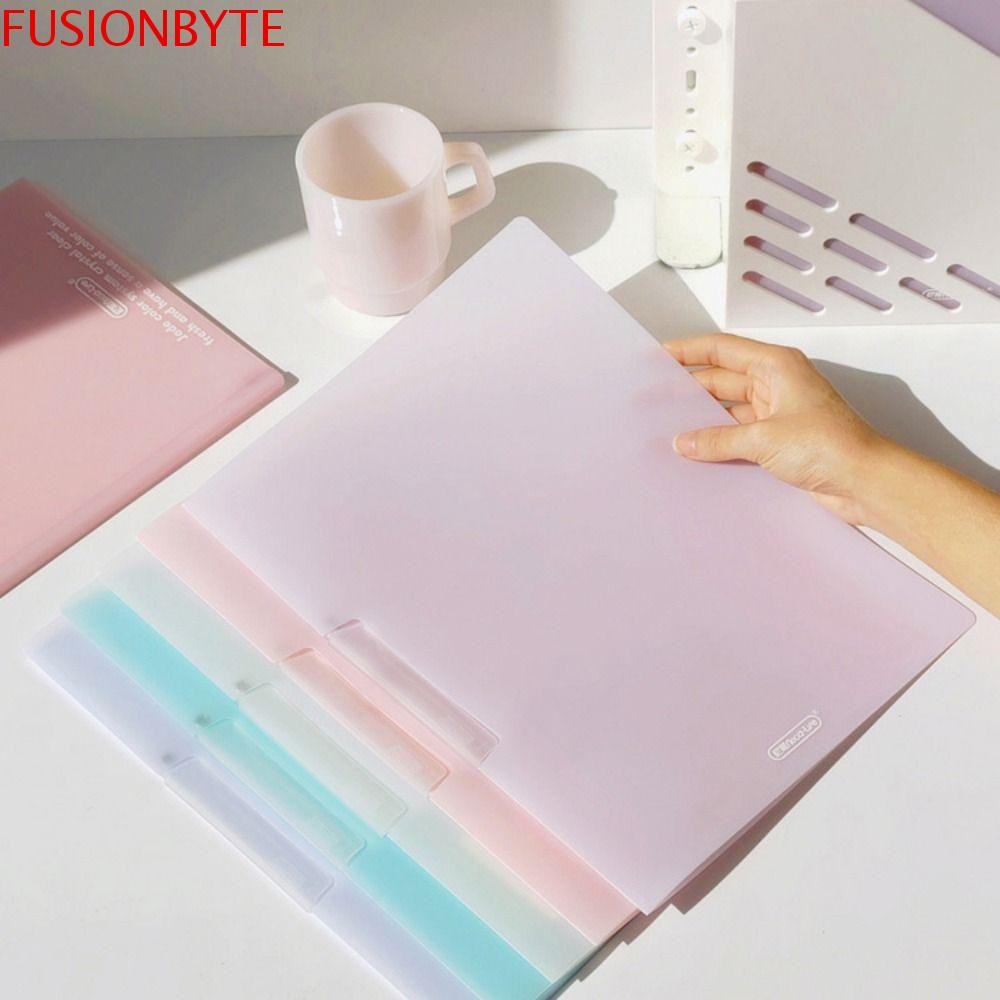 Fusionbyte แฟ้มคลิปบอร์ด A4, หมุนสีลูกกวาดหลวมแฟ้ม Binder, มัลติฟังก์ชั่นด้านข้างเปิดที่หนีบ ...