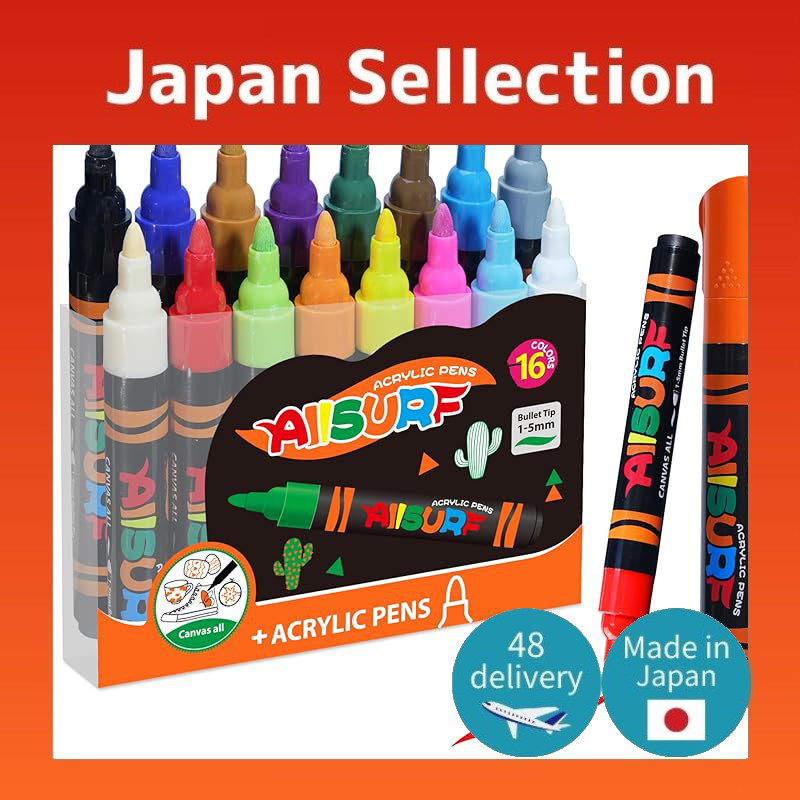 Super Capacity Acrylic Marker Water-Based Pen Set for DIY Art and ...