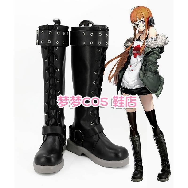 Persona 5 Scramble: The Phantom Strikers Sakura Futaba NAVI COS รองเท้า ...