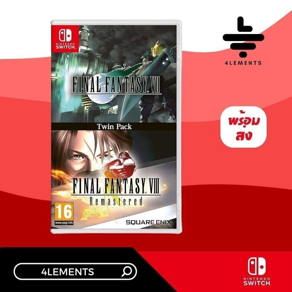 (พร้อมส่ง) SWITCH FINAL FANTASY VII & FINAL FANTASY VIII REMASTERED (ASIA) (มือ1) | Shopee Thailand