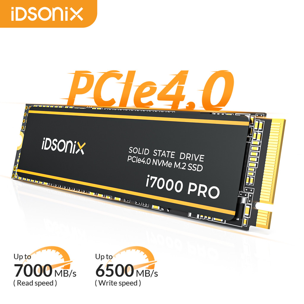 Idsonix i7000 PRO SSD CIe Gen4x4 M.2 NVMe SSD ภายใน Solid State Drive M ...