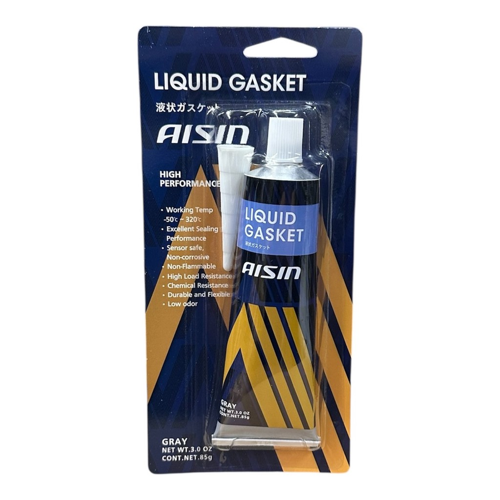 กาวทาปะเก็น ซิลิโคน Aisin LIQUID GASKET สี เทา GREY ทนความร้อนสูง 320 องศา ขนาด 85g | Shopee ...