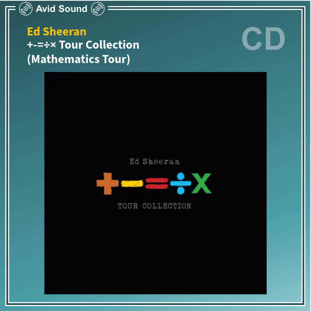 CD แผ่นซีดี Ed Sheeran Mathematics Tour ใหม่ ซีล Ed Sheeran CD | Shopee ...