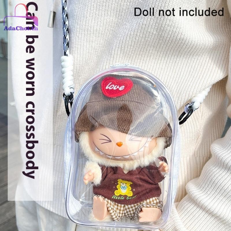 AdaCoi Labubu Protector Case ขนาด 15 ซม. ทำจากผ้าฝ้ายและ PVC ทนทานต่อ ...