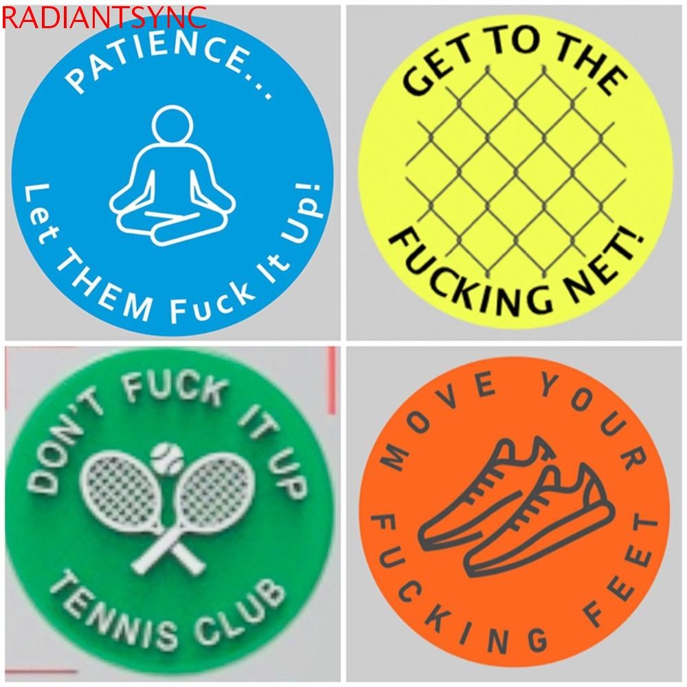 RADIANTSYNC โช้คอัพไม้เทนนิส, ป้องกันการสั่นสะเทียน, Universal Usage, Reusable และออกแบบอย่าง ...