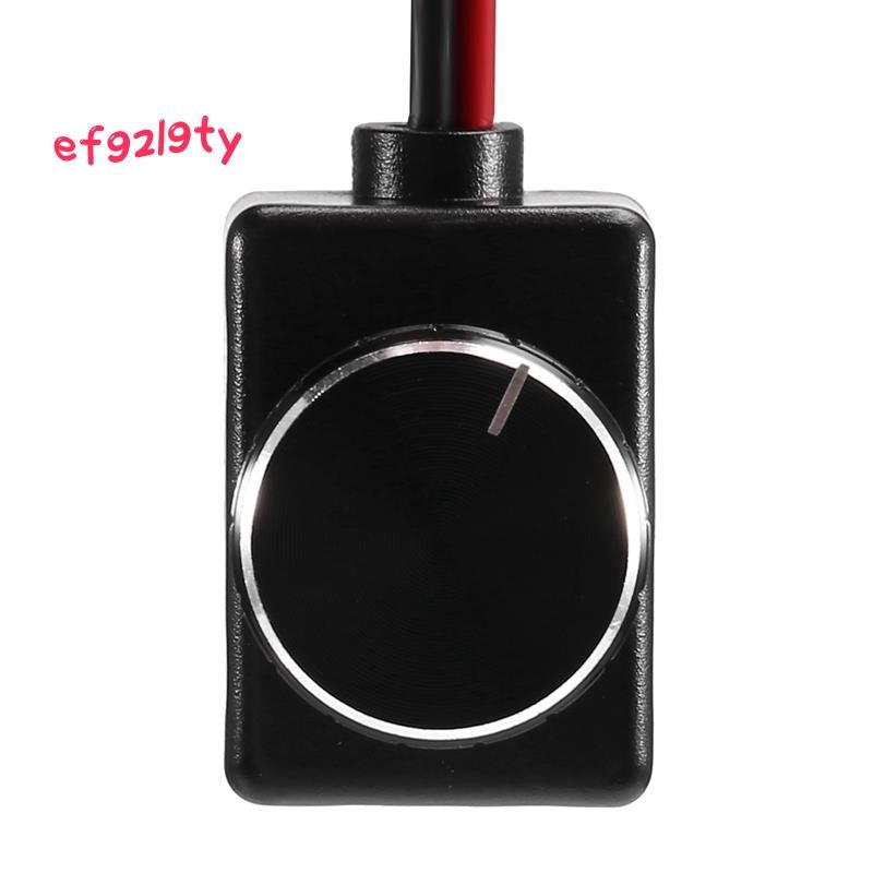Universal 12/24V แรงดันไฟฟ้าต่ํา PMM LED Dimmer สวิทช์ลูกบิดโลหะสําหรับไฟ LED RV ภายในไฟเพดาน ...