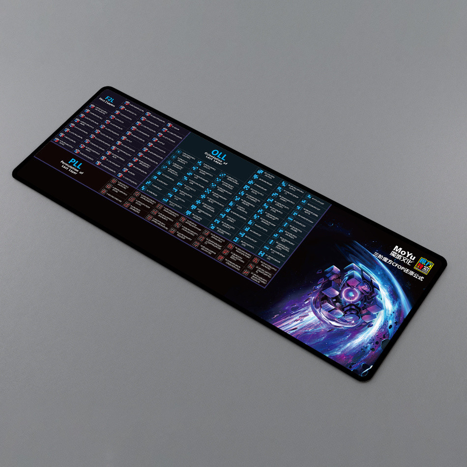 Moyu Culture Rubiks Cube Pad แผ่นรองเมาส์การแข่งขัน Pad สามความเร็ว ...