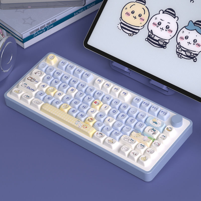 2025 สินค้าใหม่ Jiyi Kawa น่ารัก Keycap MOA High-Appearance Big Set ...
