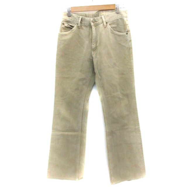 Lee Chinos Straight Pants ความยาวข้อเท้า 30 สีเบจ Ym10 ส่งตรงจากญี่ปุ่น ...