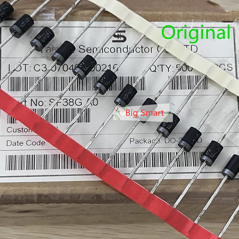 10 ชิ้น SF38G 3A 600V DO-201AD ultrafast การกู้คืนไดโอด SF36G 3A 400V เดิม | Shopee Thailand