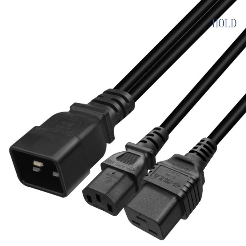 Ace IEC 320 C20 ชาย C13 + C19 หญิง Splitter อะแดปเตอร์สายไฟ 0 32M ...