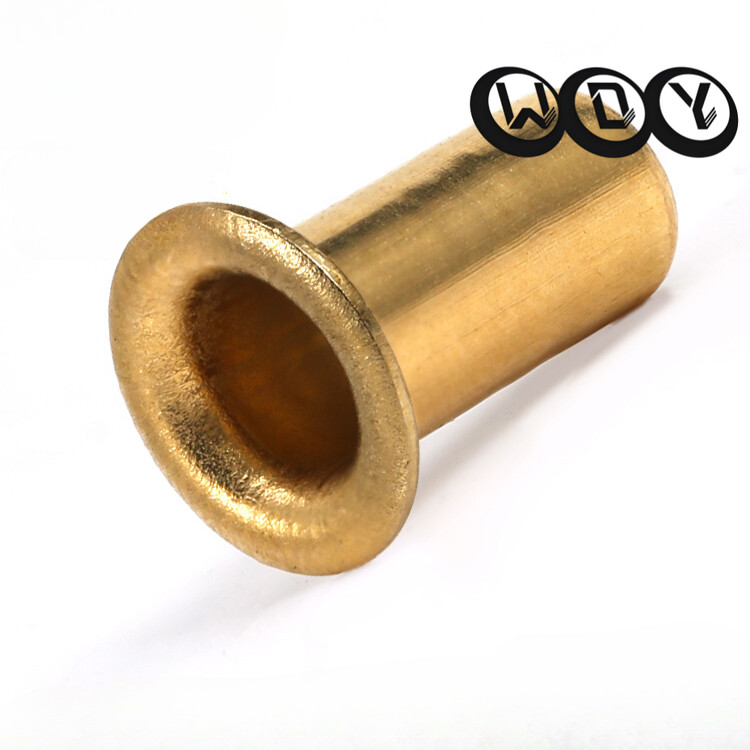[XSP] ทองแดง Hollow Rivet ทองแดงหัวเข็มขัด M0.9M2M3M4M5M6 Perforated ...
