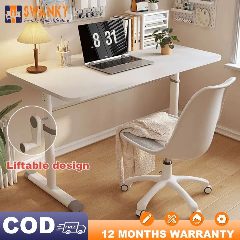 Foldable Table Lifting Standing Desk Adjustable Height Standing Gaming ...